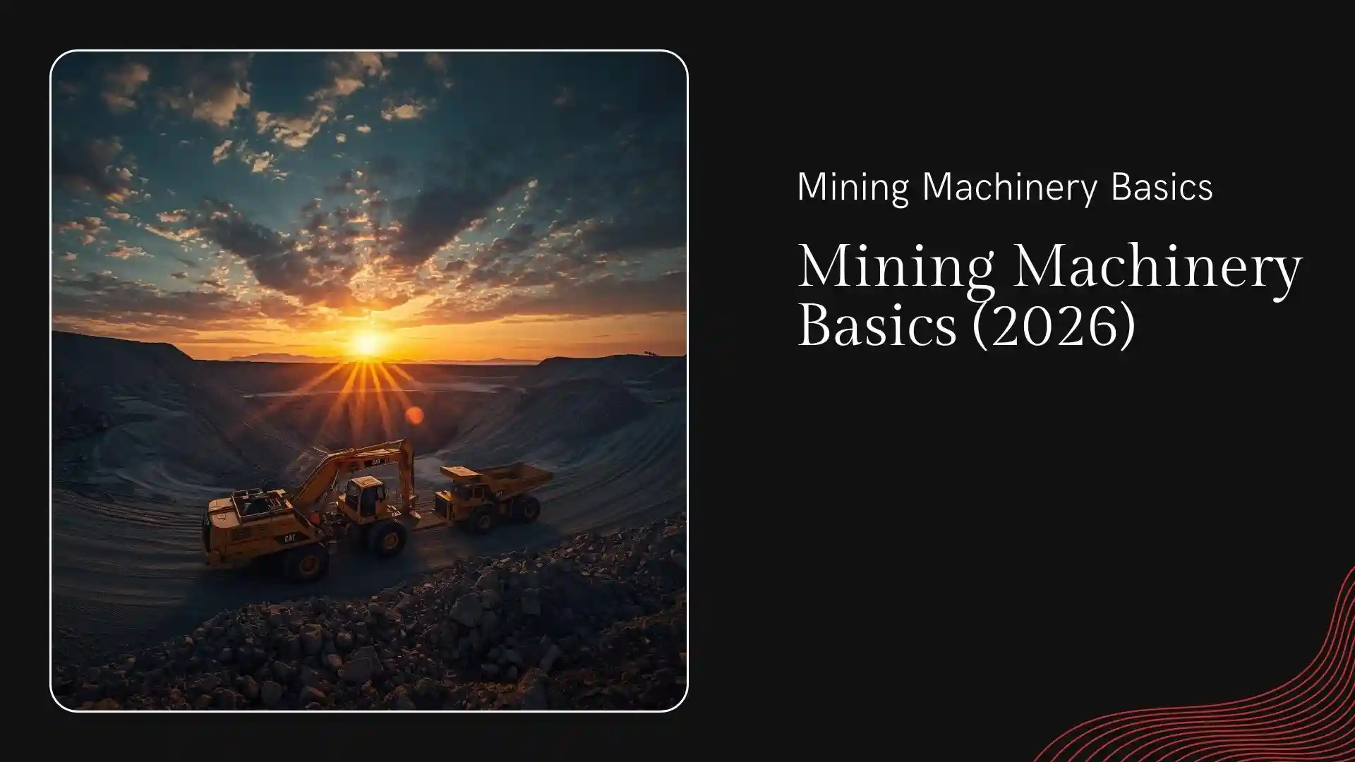 Mining Machinery Basics: A Powerful Guide To Essential Equipment And ...