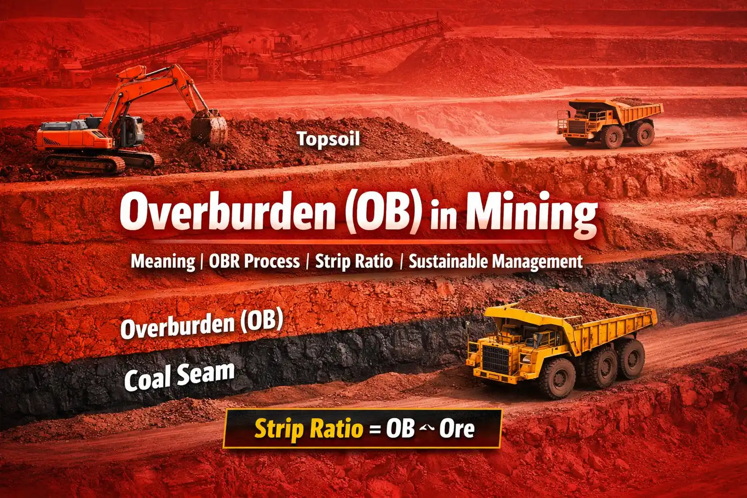Understanding Overburden (OB) In Mining: Meaning, Removal Process ...